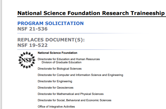 The NSF Research Traineeship (NRT) Program adds QISE - National Quantum ...