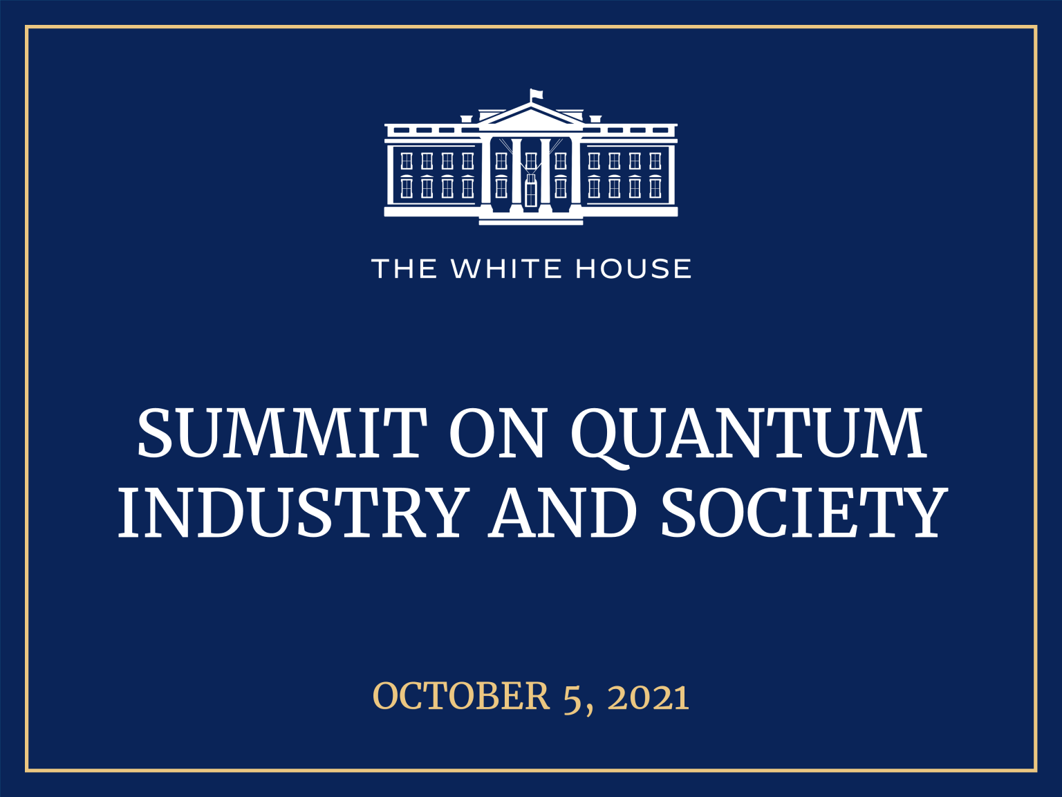 Enhancing Competitiveness - National Quantum Initiative