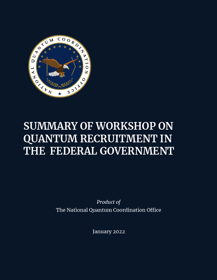 Enabling People - National Quantum Initiative