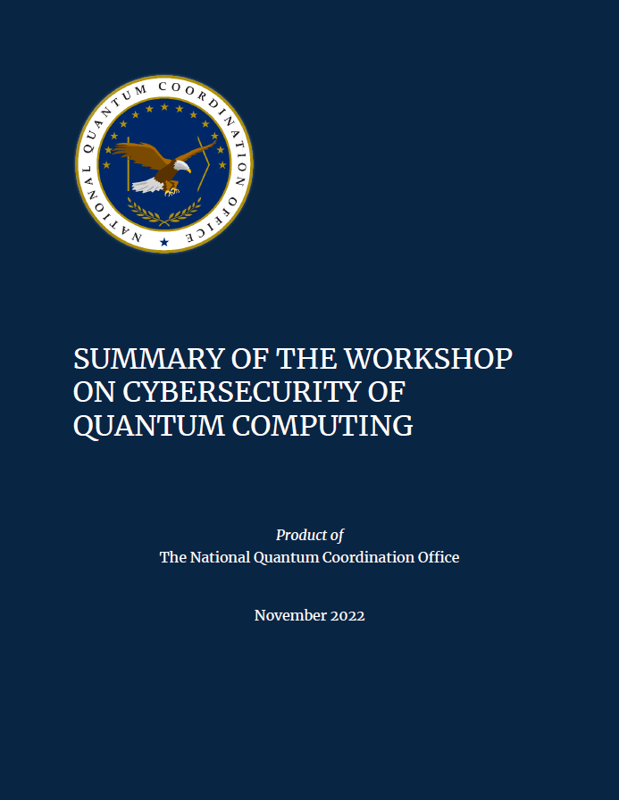 Technology Security - National Quantum Initiative