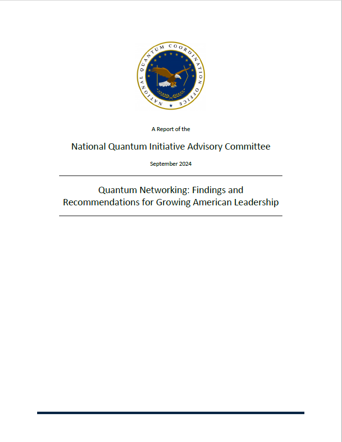National Quantum Initiative Advisory Committee - National Quantum ...