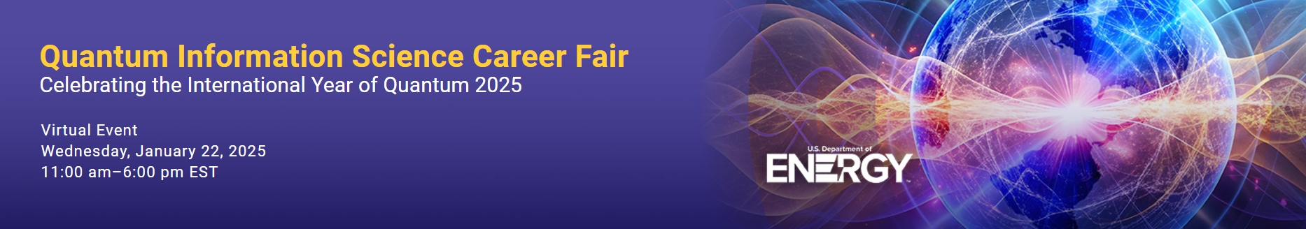 DOE National QIS Research Centers to Host 2025 Career Fair - National ...