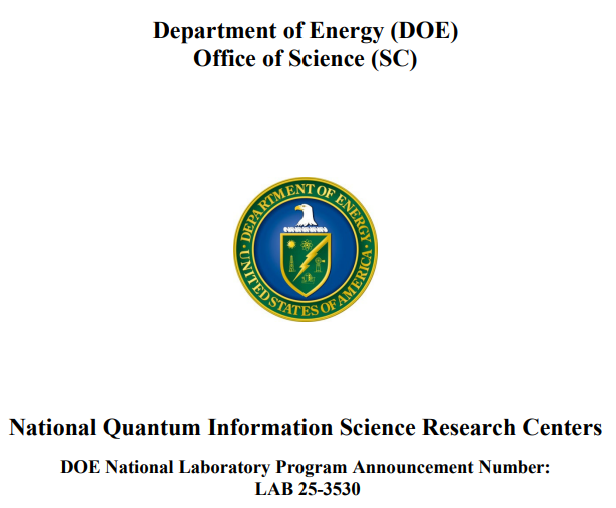 DOE Announces $625 Million for National Quantum Information Science Research Centers - National ...